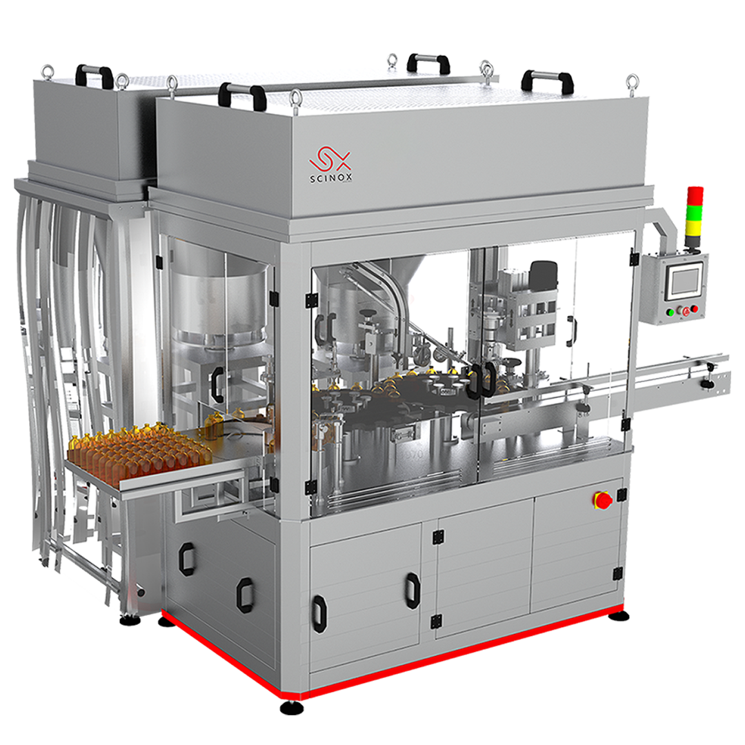 Pro-Aseptic powder filling Machine -cGMP. : Scinox